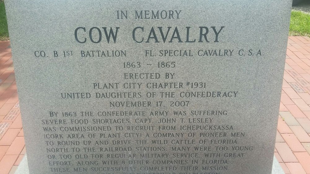 COW CAVALRY MONUMENT - Updated December 2024 - 605 N Collins St, Plant ...