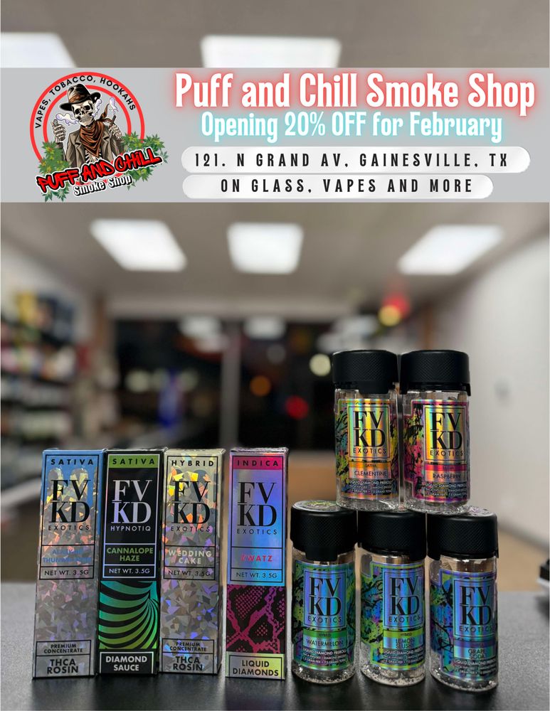 PUFF AND CHILL SMOKE SHOP - Updated March 2025 - 16 Photos - 121 N ...