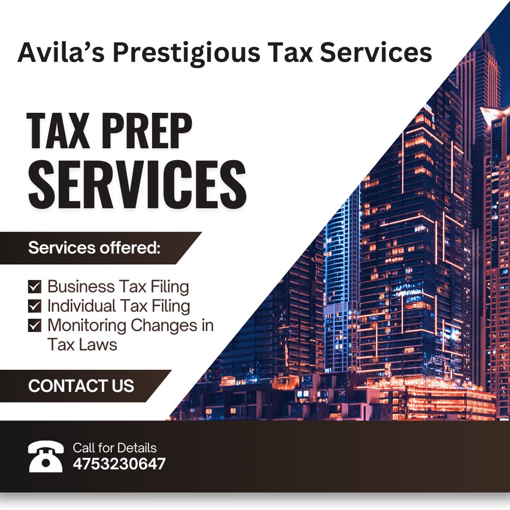 AVILAS PRESTIGIOUS TAX SERVICES - Updated October 2024 - Wallingford ...
