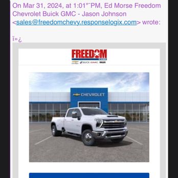 FREEDOM CHEVROLET BUICK GMC - Updated November 2024 - 65 Photos & 150 ...