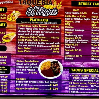 TAQUERIA EL MANA - Updated August 2025 - 8817 Clark Rd, Dallas, Texas ...