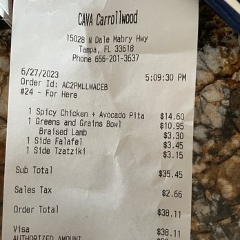 CAVA - Updated September 2024 - 126 Photos & 70 Reviews - 15028 N Dale ...