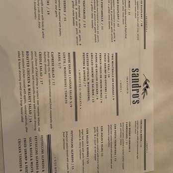 SANDRO’S TRATTORIA - Updated March 2025 - 112 Photos & 164 Reviews ...