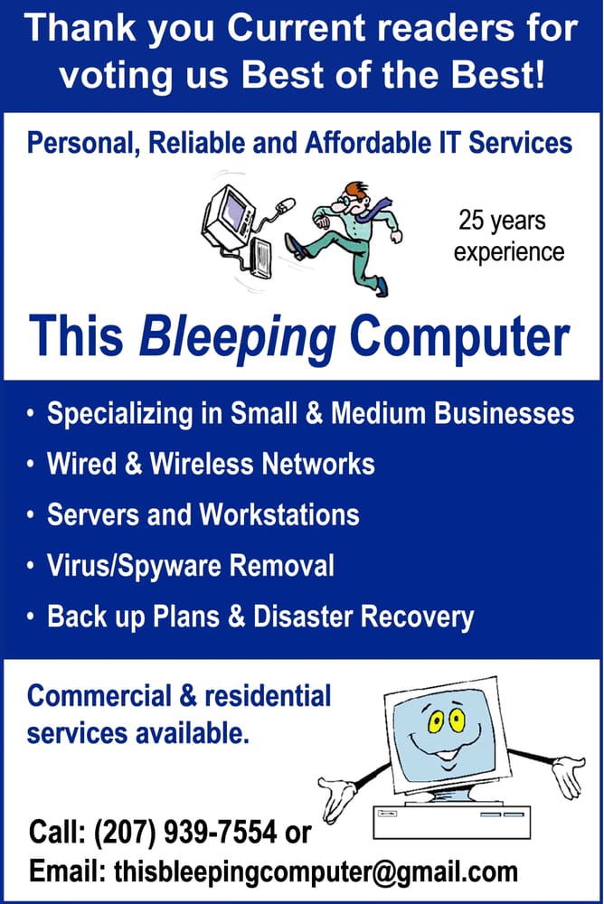 THIS BLEEPING COMPUTER - Scarborough, Maine - IT Services & Computer ...