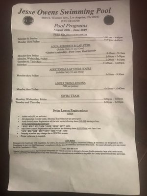 JESSE OWENS SWIMMING POOL - Updated January 2025 - 27 Reviews - 9635 S ...