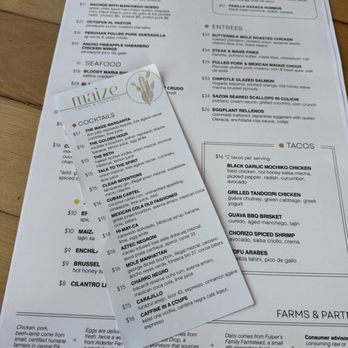 MAIZE COCINA AND COCKTAILS - Updated November 2024 - 51 Photos & 13 ...