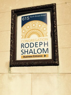 CONGREGATION RODEPH SHALOM - Updated December 2025 - 615 N Broad St ...