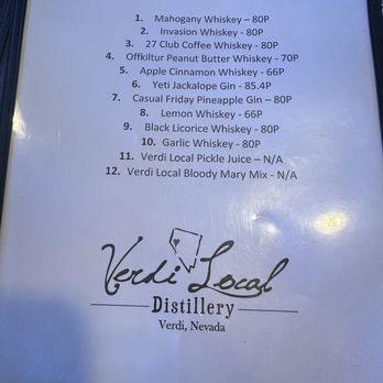 VERDI LOCAL DISTILLERY - Updated December 2025 - 199 Photos & 76 ...