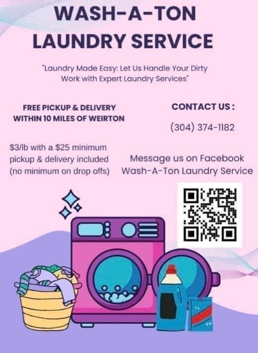 WASH-A-TON LAUNDRY SERVICE - Updated July 2025 - Weirton, West Virginia ...