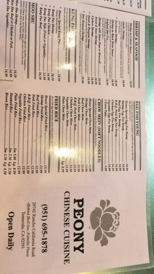 PEONY CHINESE CUISINE - Updated March 2025 - 91 Photos & 248 Reviews ...