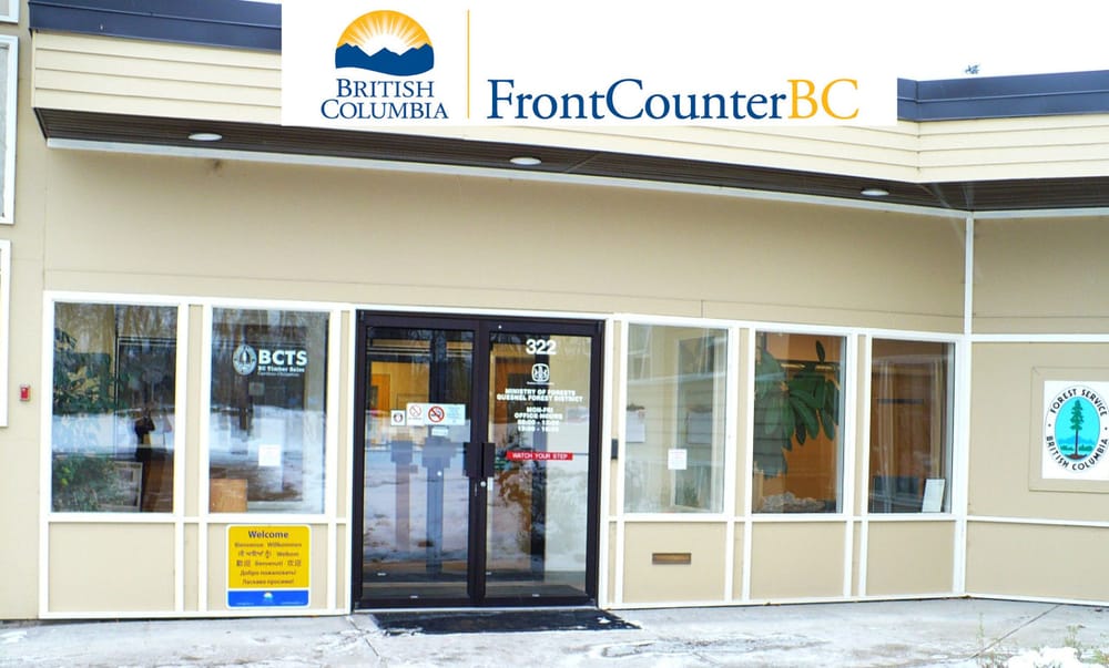 FRONTCOUNTER BC - Updated January 2025 - 322 Johnston Ave, Quesnel ...