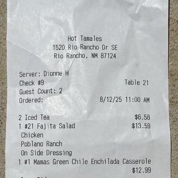 HOT TAMALES - Updated August 2025 - 275 Photos & 354 Reviews - 1520 Rio ...