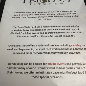 TRIOLA’S KITCHEN - Updated December 2025 - 274 Photos & 161 Reviews ...