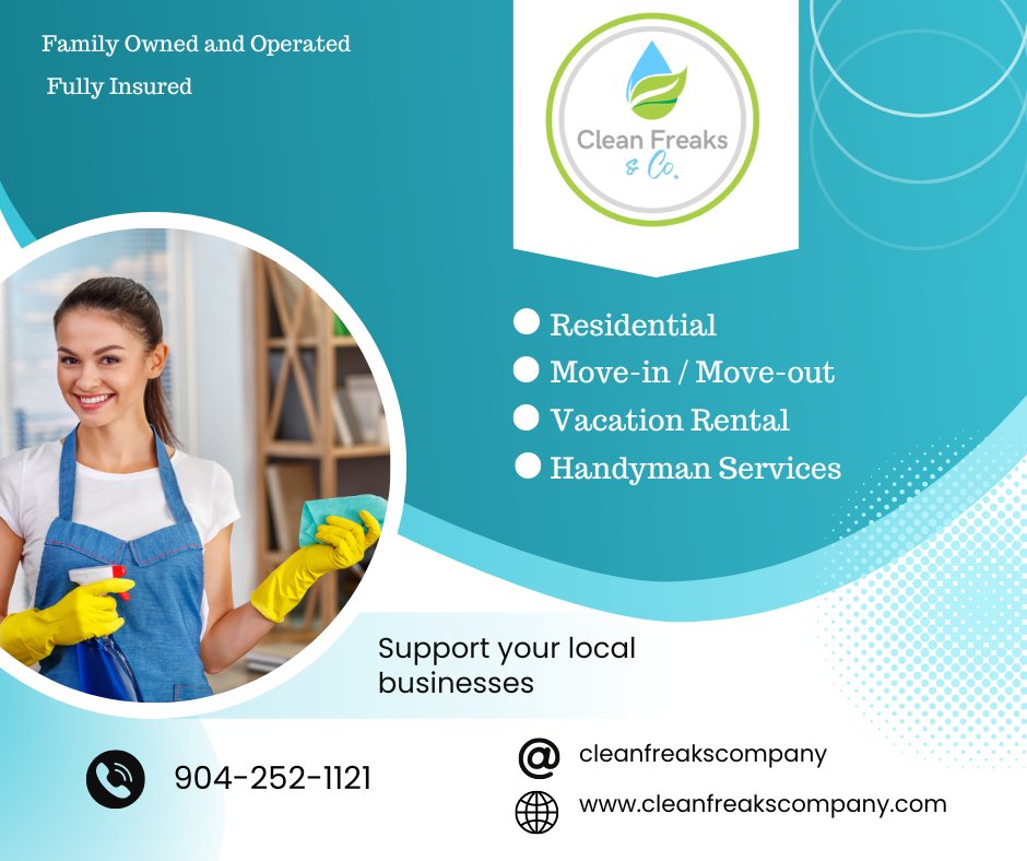 CLEAN FREAKS COMPANY - Updated December 2024 - St. Augustine, Florida ...