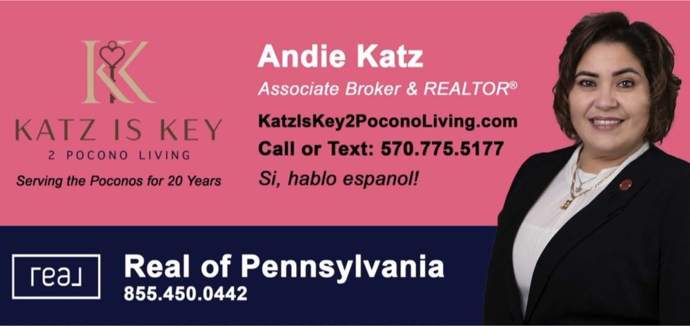 ANDELINA ANDIE KATZ- REAL BROKER - Updated October 2025 - Stroudsburg ...