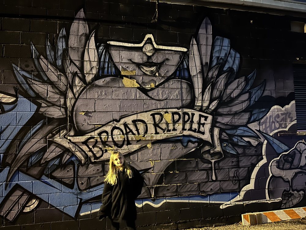 BROAD RIPPLE ALLEY MURAL - 6320 Guilford Ave, Indianapolis, Indiana ...