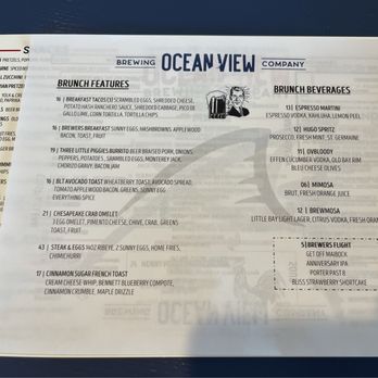 OCEAN VIEW BREWING COMPANY - Updated November 2024 - 255 Photos & 152 ...