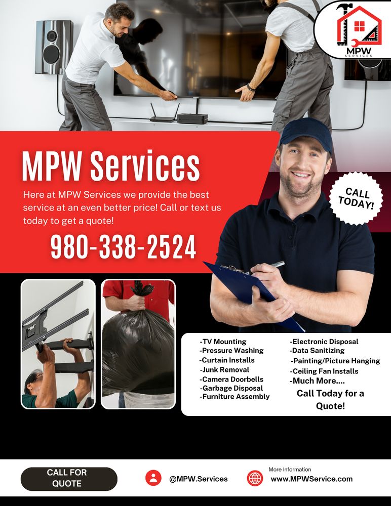 MPW SERVICES - Updated August 2025 - Request a Quote - Charlotte, North ...