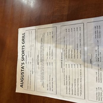 AUGUSTA’S SPORTS GRILL - Updated December 2025 - 51 Photos & 88 Reviews ...