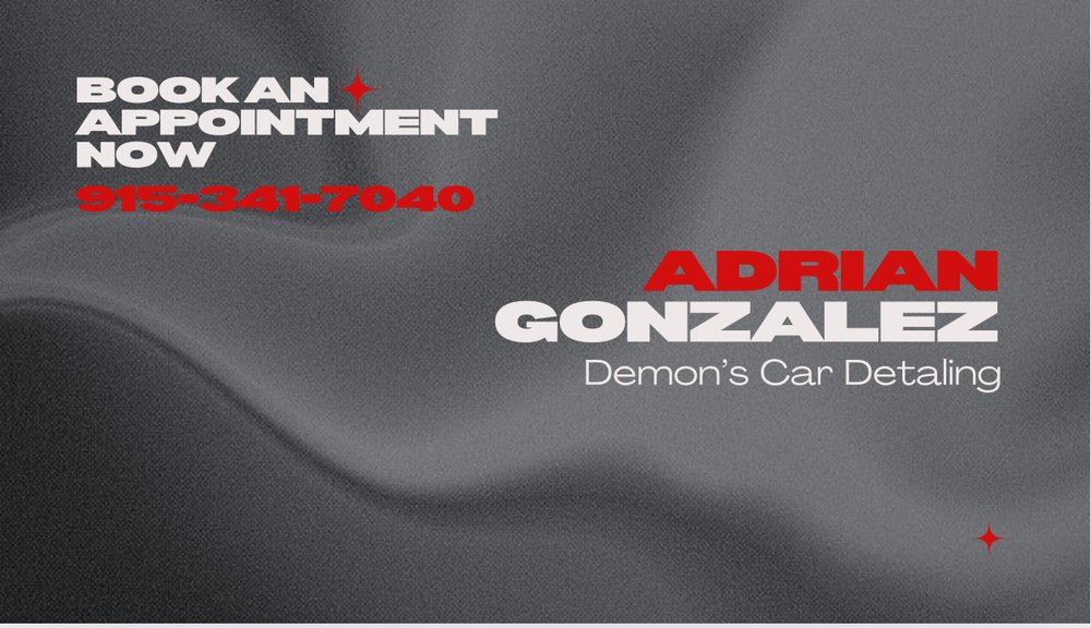 DEMONS CAR DETAILINGS - Updated August 2024 - El Paso, Texas - Car Wash ...