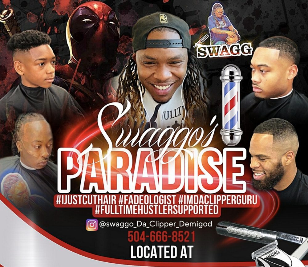 SWAGGO’S PARADISE - Request an Appointment - 6904 Downman Rd, New Orleans, Louisiana - Barbers ...