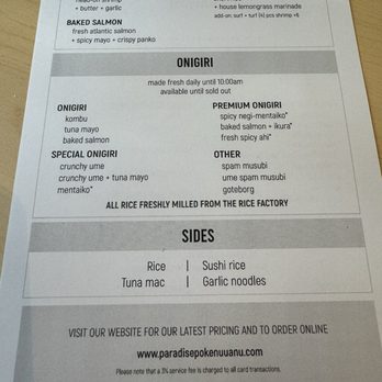 PARADISE POKE HAWAII - NUUANU - Updated November 2024 - 790 Photos ...