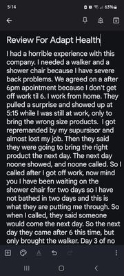 ADAPTHEALTH PATIENT CARE SOLUTIONS - Updated September 2024 - 209 ...