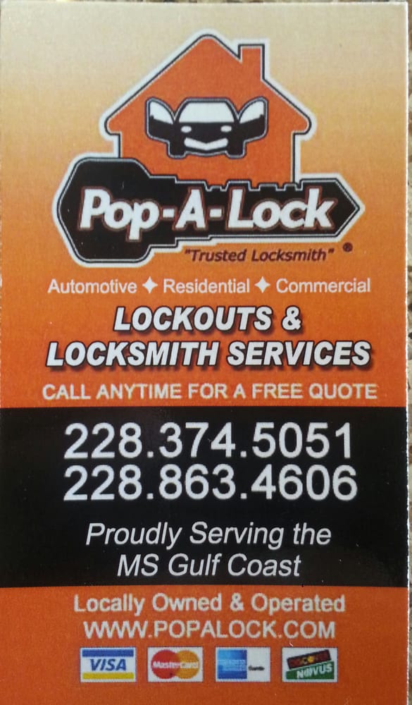 POP-A-LOCK OF GULFPORT - Updated December 2025 - 6430 Kiln DeLisle Rd ...
