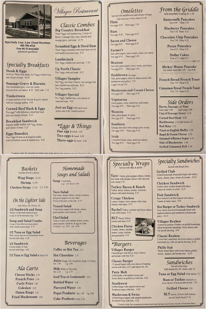 VILLAGER RESTAURANT - Updated September 2024 - 12 Photos & 28 Reviews ...