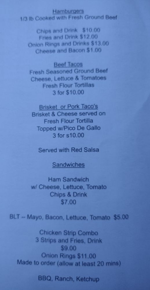 OLD TOWN BBQ - Updated December 2025 - 201 US-377, Collinsville, Texas ...