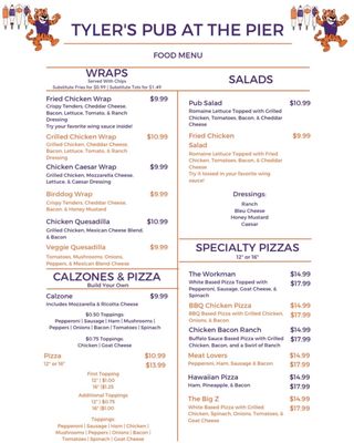 TYLER’S PUB AT THE PIER - Updated January 2026 - 440 Edinburgh Way ...