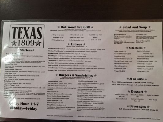 TEXAS 1809 - Updated September 2024 - 14 Photos & 27 Reviews - 154 S ...