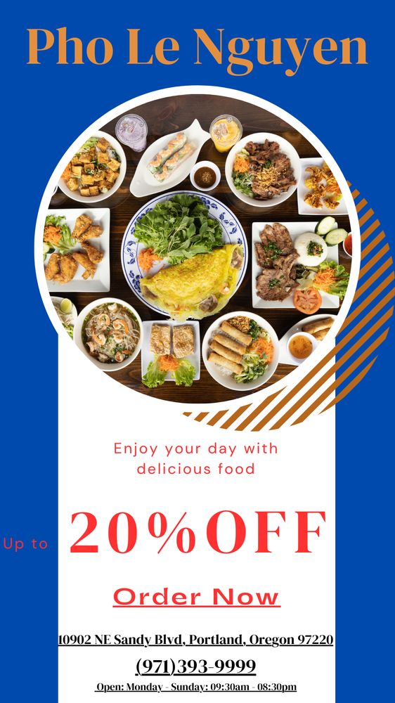 PHO LE NGUYEN - 10902 NE Sandy Blvd, Portland, Oregon - Vietnamese ...