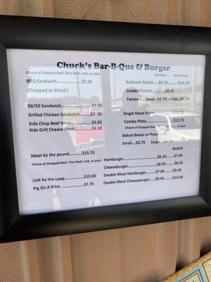 CHUCK’S BAR-BQ & BURGERS - Updated December 2025 - 16 Reviews - 268 Fm ...