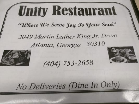 UNITY RESTAURANT - Updated November 2025 - 28 Photos & 40 Reviews ...