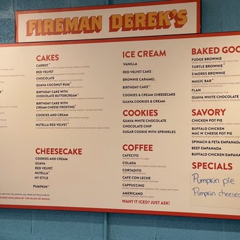 FIREMAN DEREK’S BAKE SHOP & CAFE - 2219 Photos & 1275 Reviews - 2545 N ...