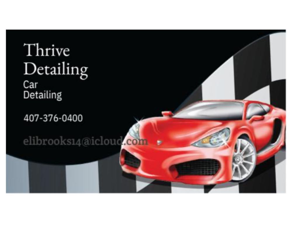 THRIVE DETAILING - Updated September 2024 - Request a Quote - Apopka, Florida - Auto Detailing ...
