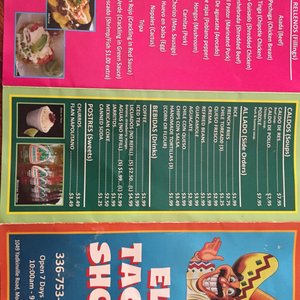 EL TACO SHOP - 58 Photos & 45 Reviews - Mexican - 1049 Yadkinville Rd ...