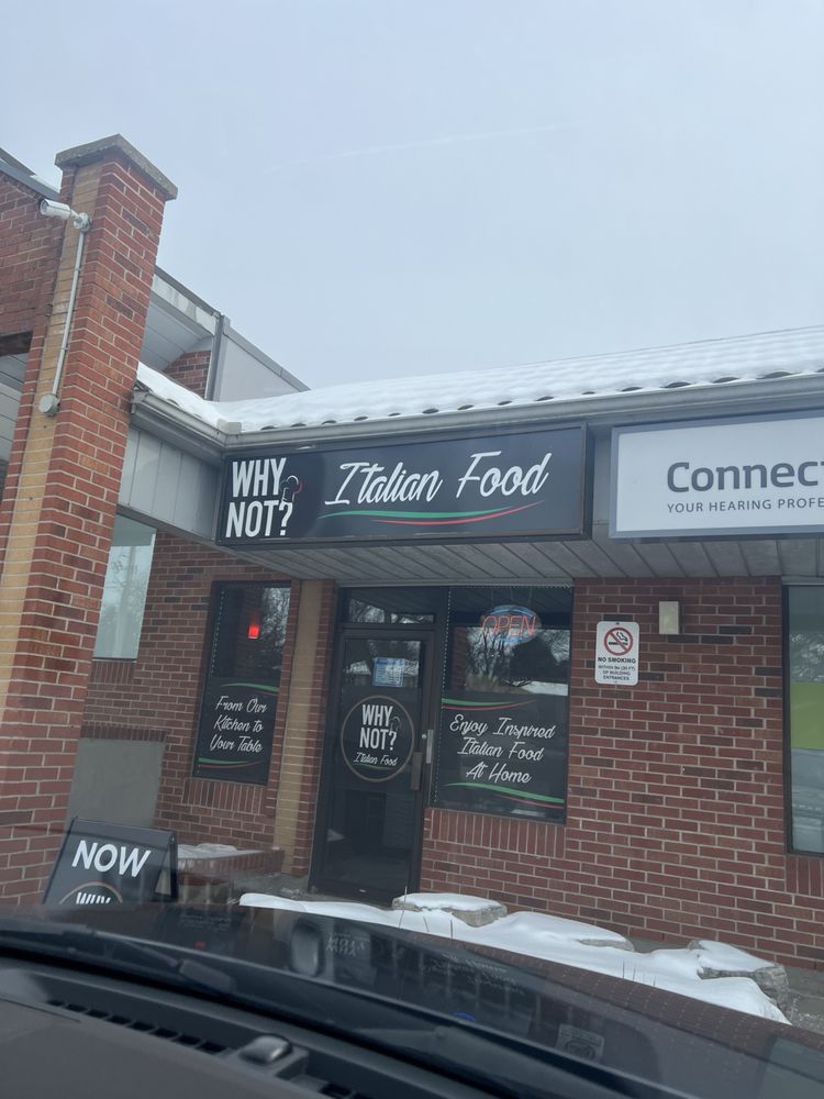 WHY NOT ITALIAN FOOD - Updated December 2025 - 570 Kortright Road W ...