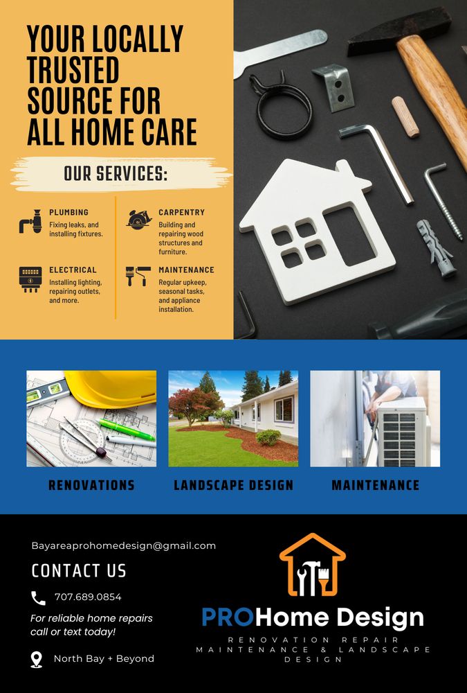 PROHOME DESIGN - Updated July 2025 - 52 Photos - Santa Rosa, California - Handyman - Phone ...