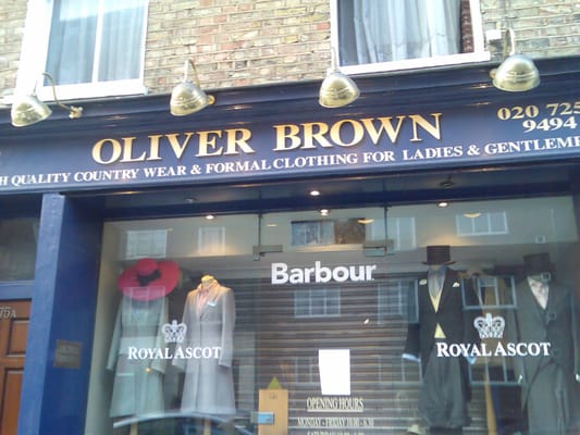 OLIVER BROWN - Updated December 2025 - 75 Lower Sloane St, London, United Kingdom - Men's ...