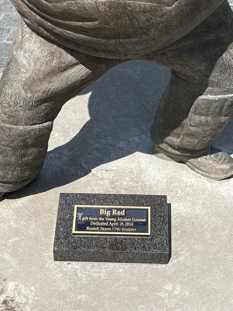 BIG RED STATUE - 1906 College Heights Blvd, Bowling Green, Kentucky ...
