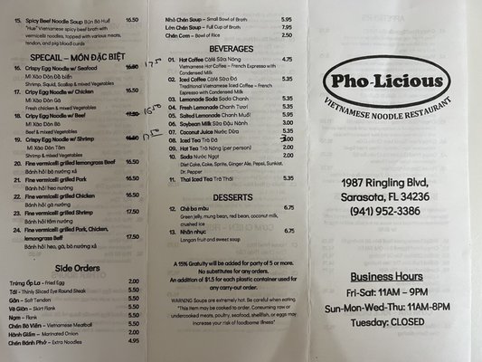 PHOLICIOUS - 15 Photos - 1987 Ringling Blvd, Sarasota, Florida ...