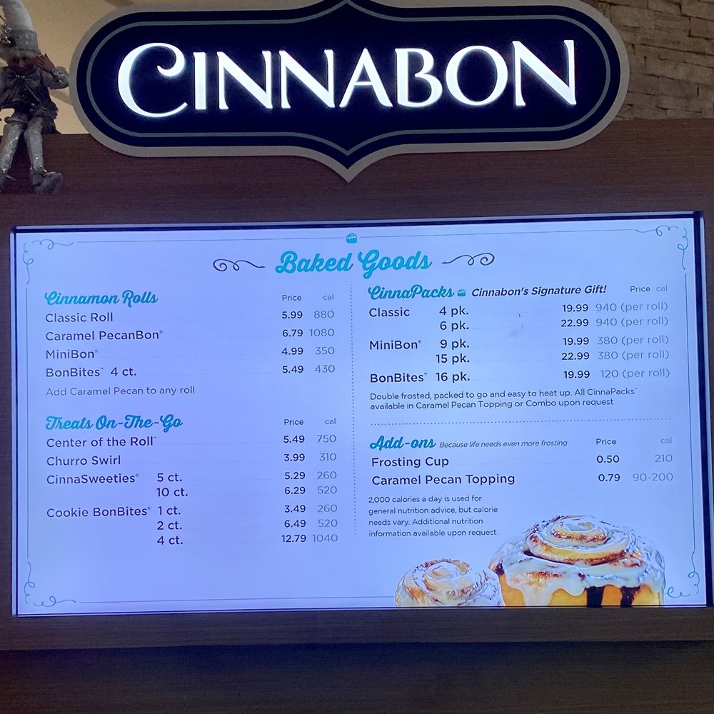 CINNABON - Updated September 2025 - 14 Photos & 23 Reviews - 3111 W ...