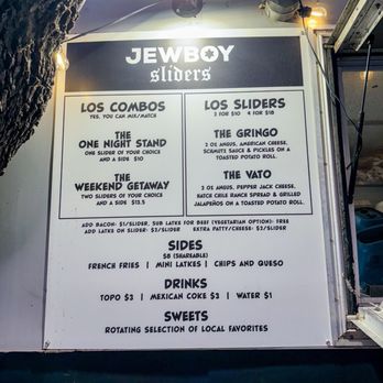 JEWBOY SLIDERS - Updated September 2025 - 70 Photos & 71 Reviews - 1111 ...