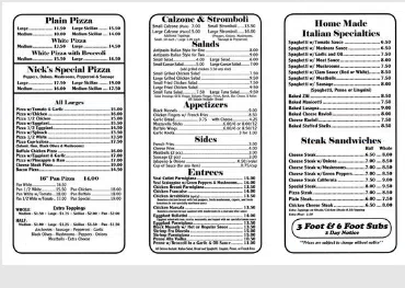 NICKOLAS PIZZA & RESTAURANT - Updated January 2026 - 51 Reviews - 1820 ...