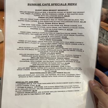 THE ORIGINAL SUNRISE CAFE - Updated August 2024 - 1493 Photos & 1595 ...