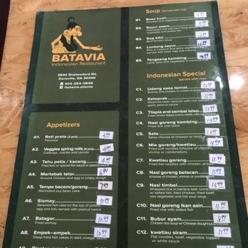 BATAVIA ATLANTA INDONESIAN RESTAURANT - Updated October 2024 - 261 ...