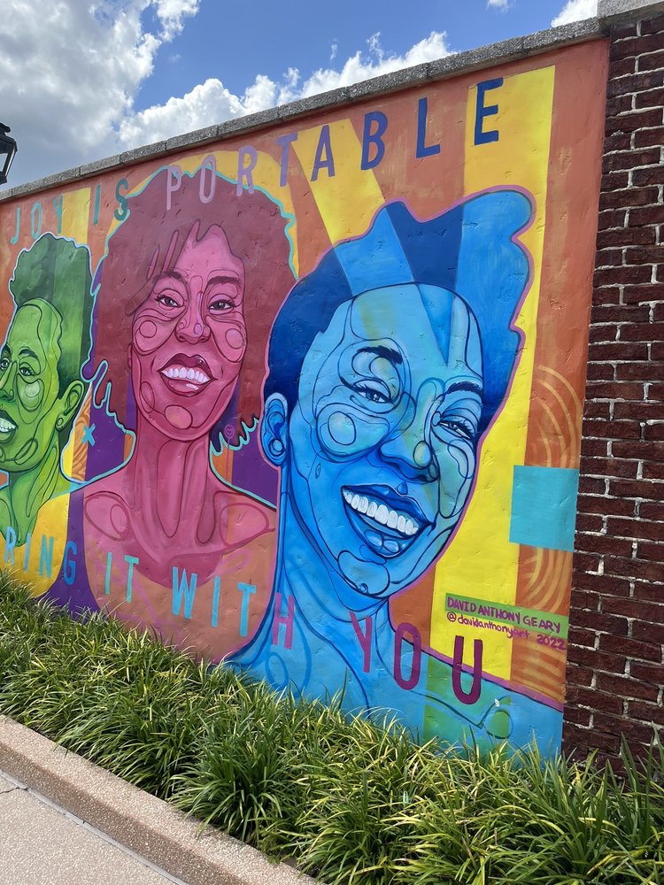 JOY IS PORTABLE MURAL - 1486 Buena Vista Dr, Orlando, Florida - Public ...