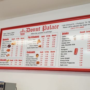 Donut palace near me store